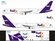 Декаль Boeing 757-200F FedEx