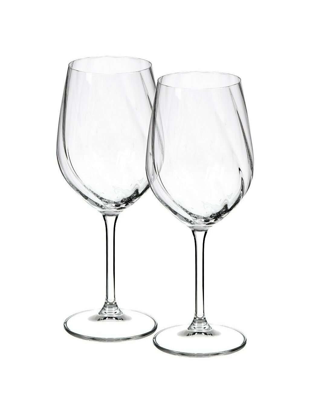 Бокал для вина, 480 мл, стекло, 2 шт, Bohemia, CREX OPTIC, 91L/1SJ86/0/00000/480-264