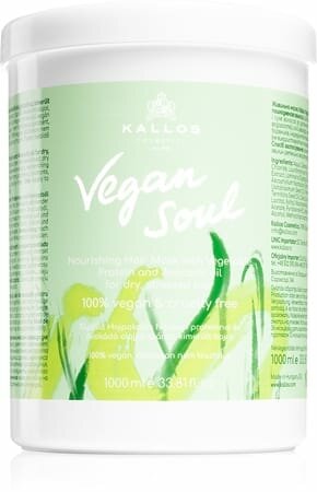 Маска для волос Kallos Vegan Soul Nourishing, 1000 мл