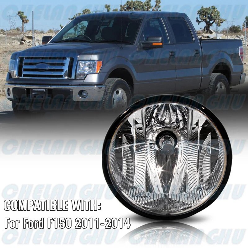 Для Ford F150 2011 2012 2013 2014 1 шт. L = R противотуманная фара переднего бампера с галогенными лампами BL3Z-15200-A