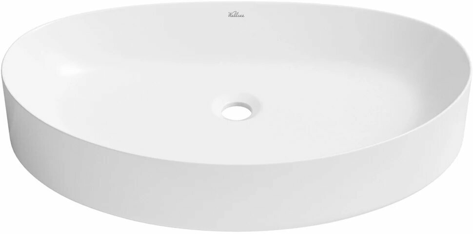 Раковина-чаша Wellsee Belle Spa 2.0 335804000 65x40 см, накладная, белый