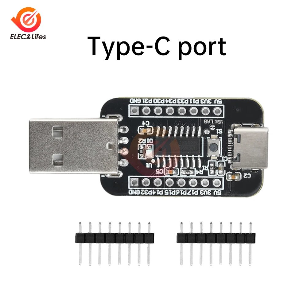 CH552G Мини плата с Type-C портом для DIY