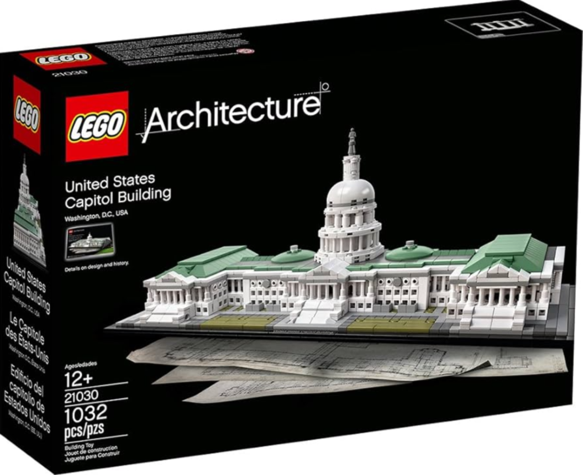 Конструктор LEGO Architecture 21030 Здание Капитолия Соединенных Штатов ,1032 дет. United States Capitol Building