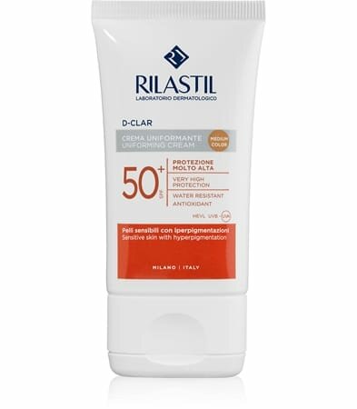 Тоник для ухода за кожей Rilastil D-Clar, оттенок medium, 40 мл