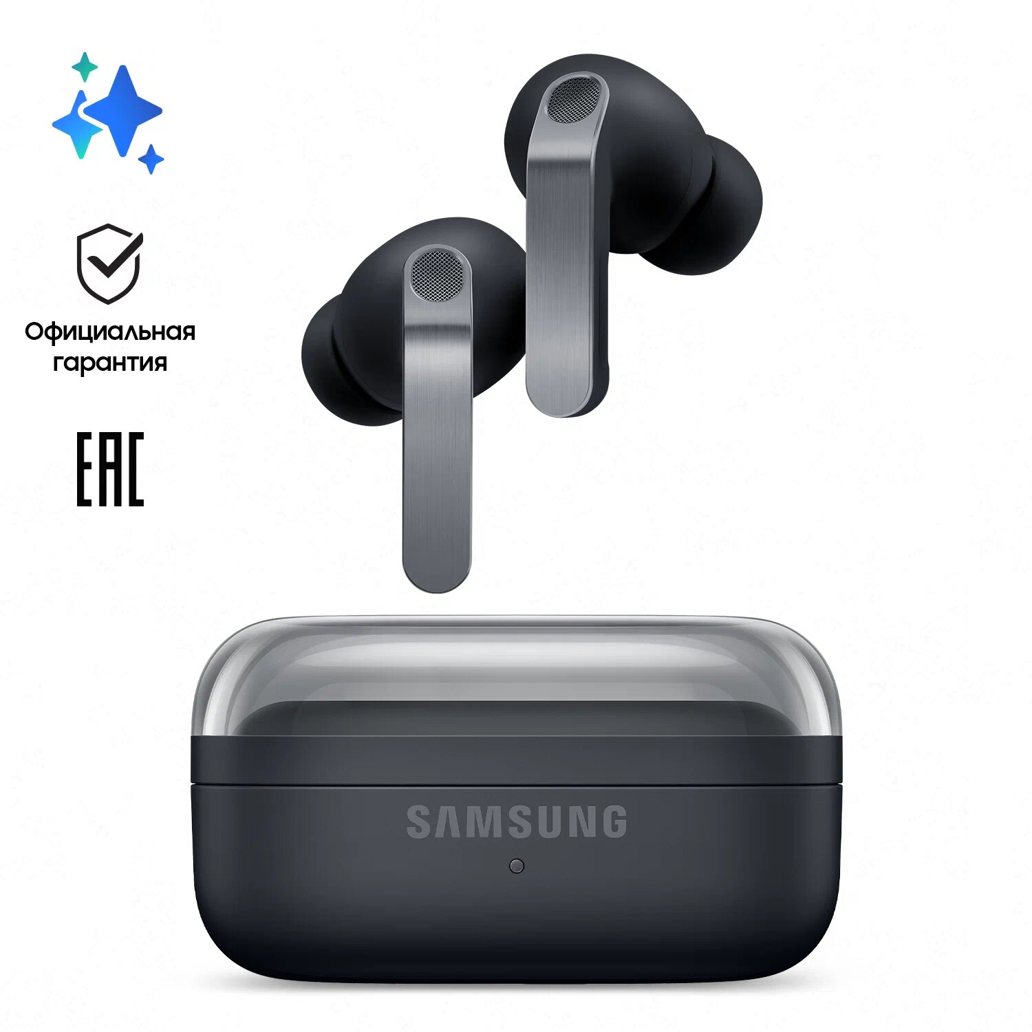 Наушники Samsung Galaxy Buds 4 Pro, Bluetooth, внутриканальные, черный