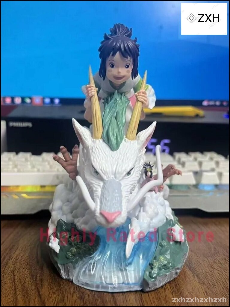 15cm / Унесённые призраками статуэтка Тихиро и Хаку, Мияти Цзюньцянь и Тихиро
