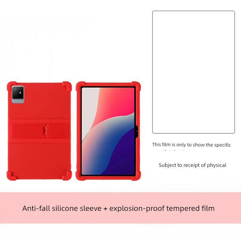Подходит для силиконового защитного чехла Lenovo Superpower Tablet M10, подставки с полным покрытием, мягкого чехла с