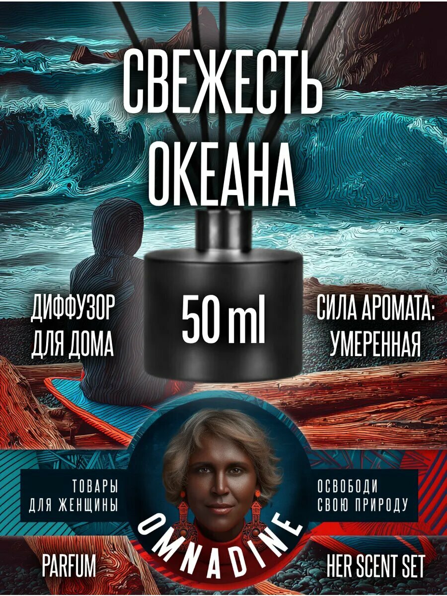 Диффузор для дома бодрящий свежесть океана