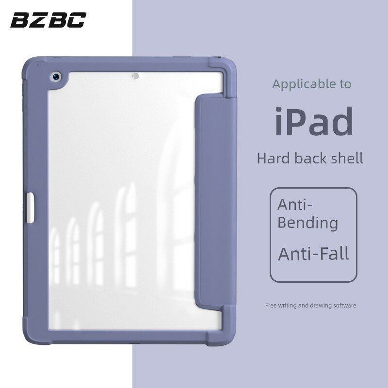 Подходит для защитного чехла Apple iPad 9, планшета iPad Air 5, 7, 3, 4, 9, 8 поколения, 2021 года с отделением для