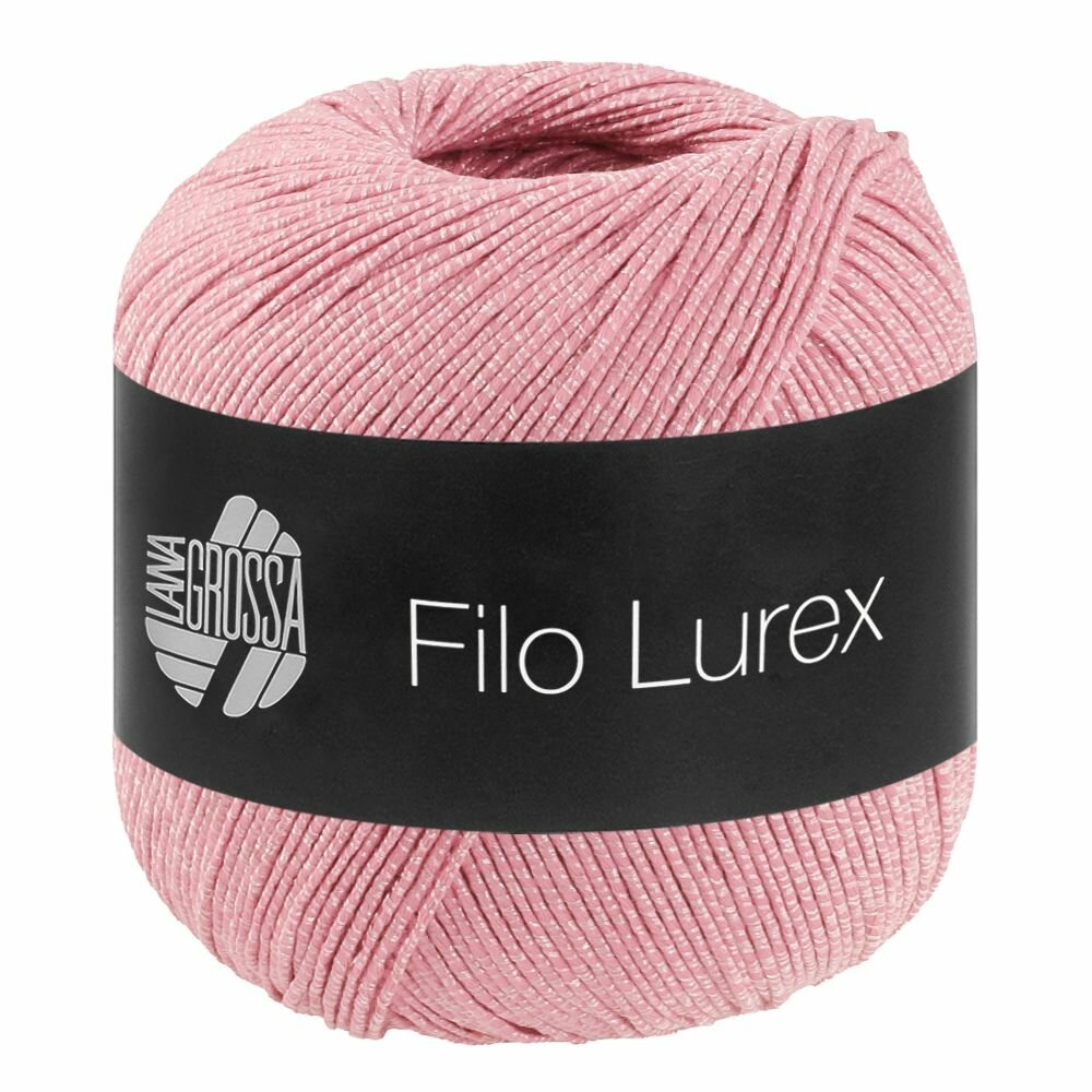 Пряжа для вязания Lana Grossa Filo Lurex (07 Розовый/Rosa) 2 мотка по 50 г/0 м