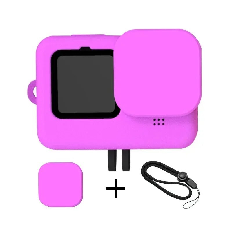 Силиконовый чехол для GoPro Hero 12/11/10/9 Lavender