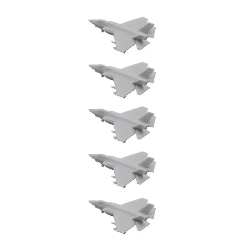 5 шт. модель самолета F-35C из смолы, 1:350, 44 мм