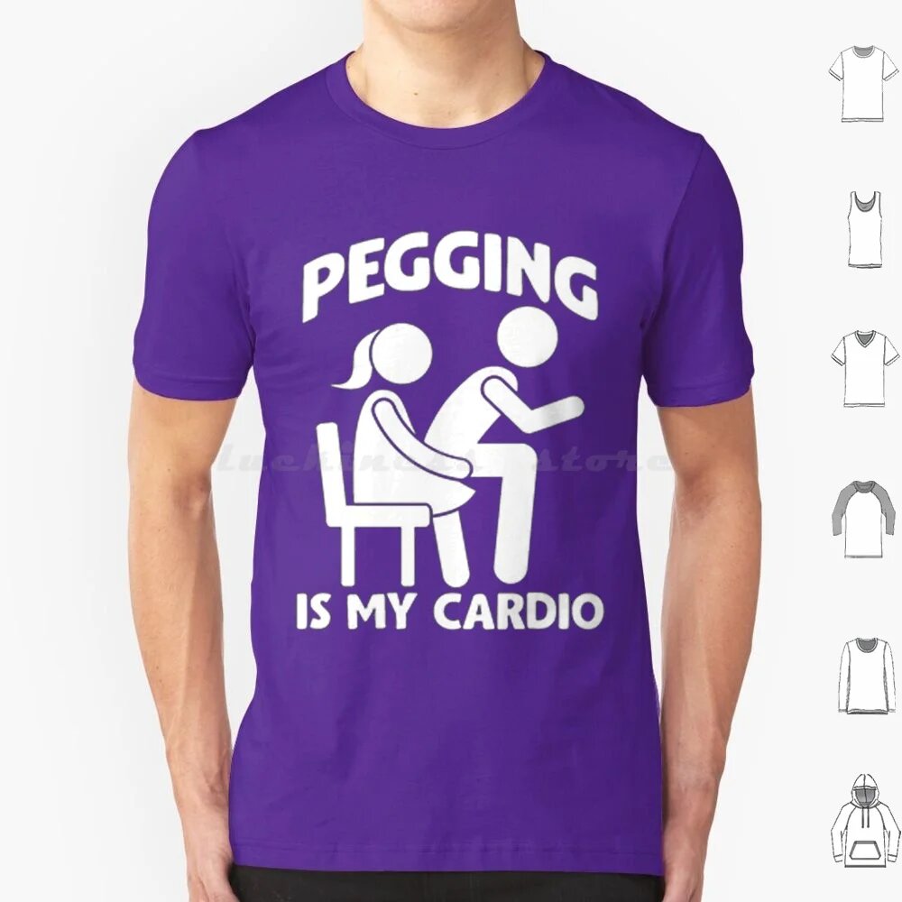 Футболка Pegging Is My Cardio Wanderballon