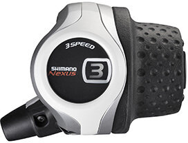 Шифтер Shimano Nexus 3S58J, 3 ск, 1900 мм. Черный