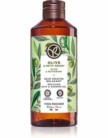 Средство для душа Yves Rocher Bain de Nature Olive & Petit Grain, 400 мл