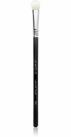 Кисть косметическая Sigma Beauty Eyes E28 Detail Buffer , черная, 1 шт