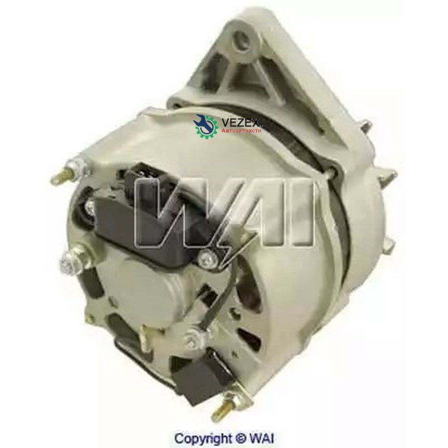 WAI 12614N генератор! 12V 90A B+ (M8), D+ (M5), W 6.3 x 0.8\ John Deere/Case/Holden