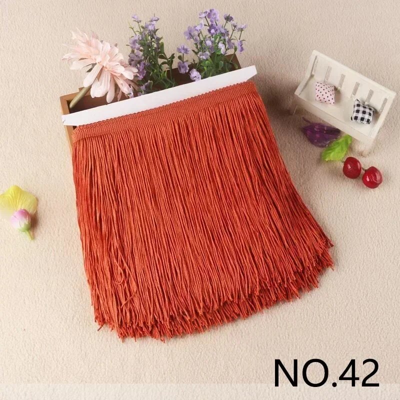 Тесьма с бахромой No.42, 20см-5Yards