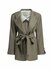 Пальто SA SU PHI Belted double-breasted coat, размер 42, grey