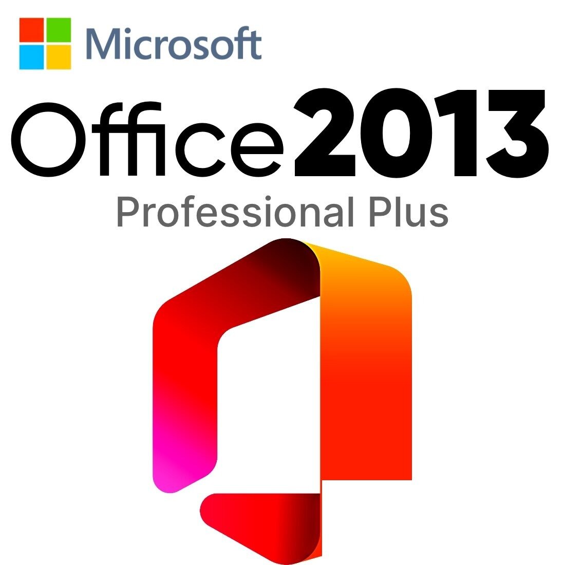 Ключ Microsoft Office 2013 Professional Plus лицензионный онлайн ключ активации, русский язык
