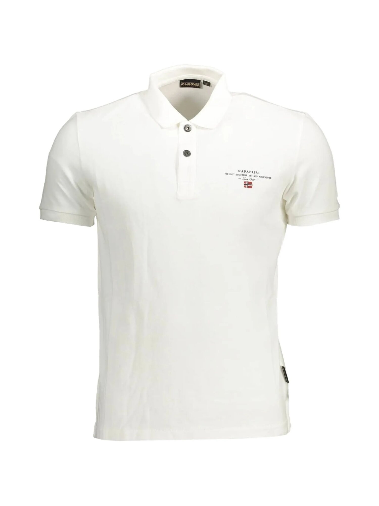 Рубашка Elbas logo-print polo shirt
