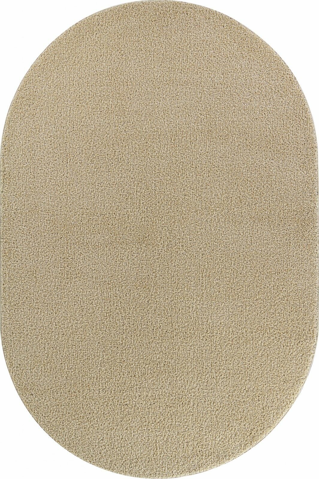Ковер Однотонный Овал beige 4 1.2x1.8м
