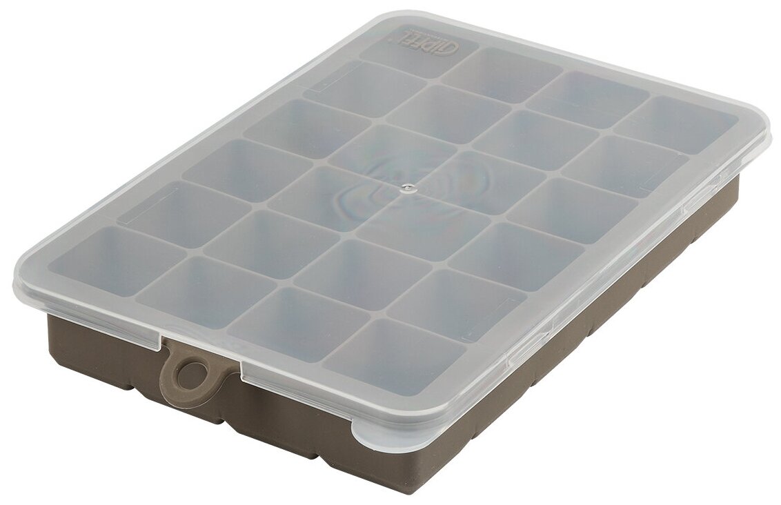 Форма для льда GIPFEL ECO 51531 силикон, 12.5 x 18 см, коричневый