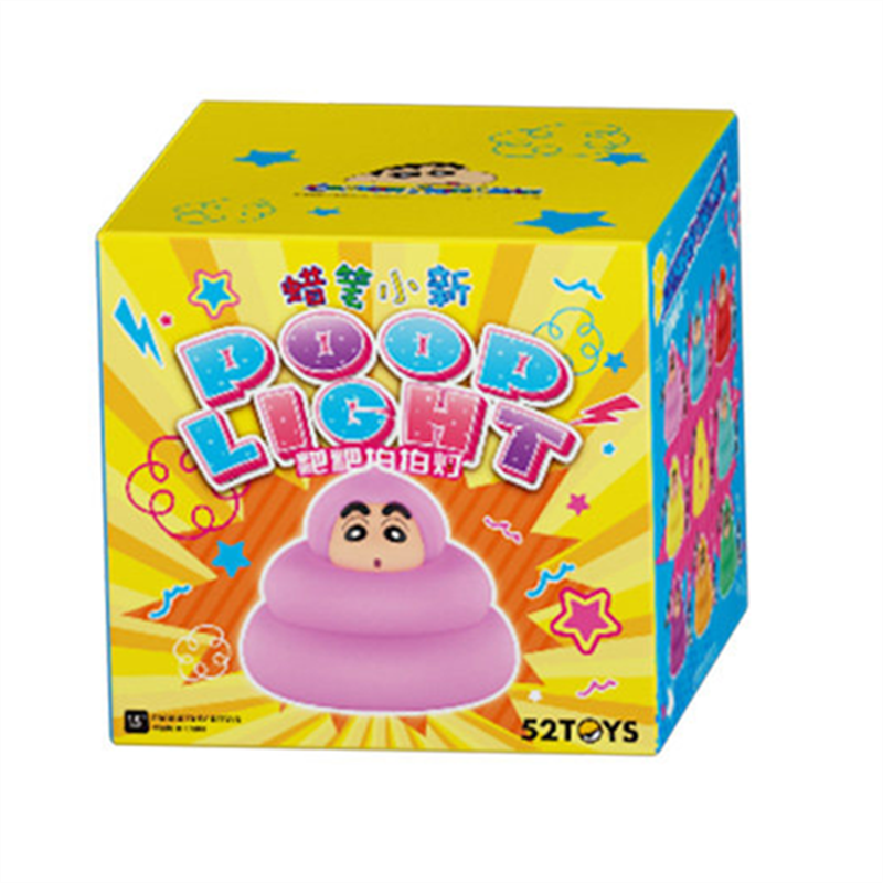 Оригинальная фигурка 52TOYS Crayon Shin-chan Papa Pat из серии Light, в слепой коробке, модный ночник, подарок для