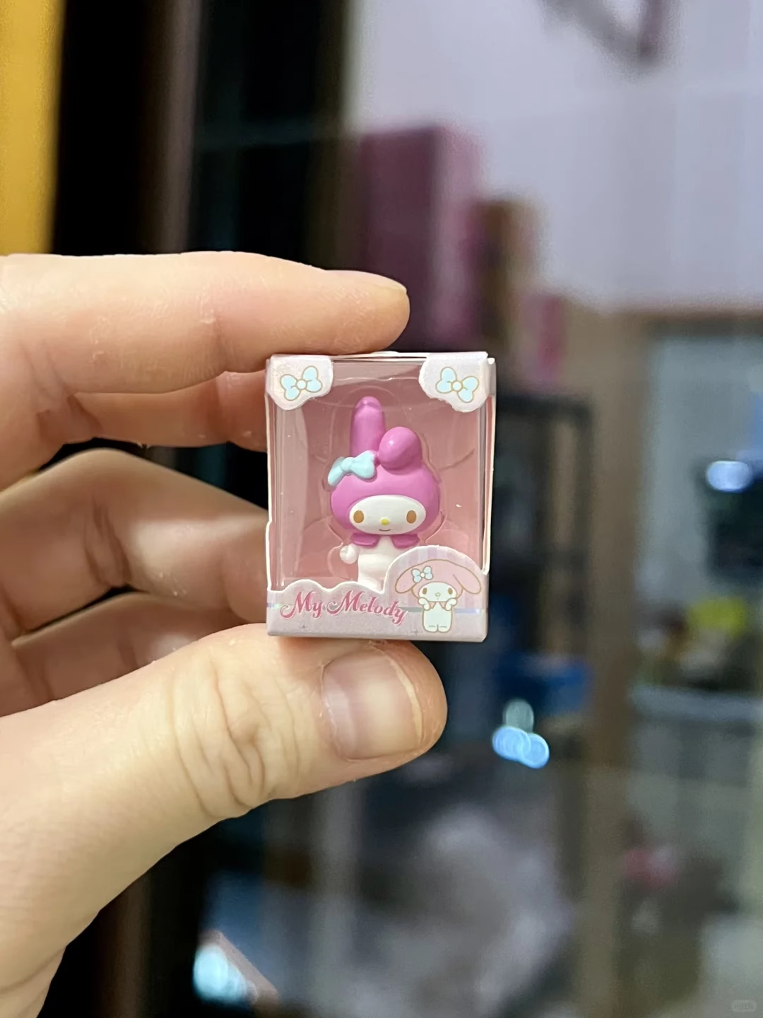 Оригинальная коллекционная фигурка Sanrio Family Mi Mengli (слепая коробка), первая серия: Куроми, Hello Kitty, Золотой