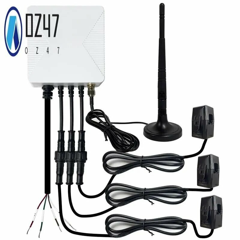 Y9(A T Q K) Tuya Smart Life, 3-фазный счетчик электроэнергии по Wi-Fi, кВтч, 120 А, силовые клещи, трансформатор тока, приложение совместим с мониторинга и записи потребления