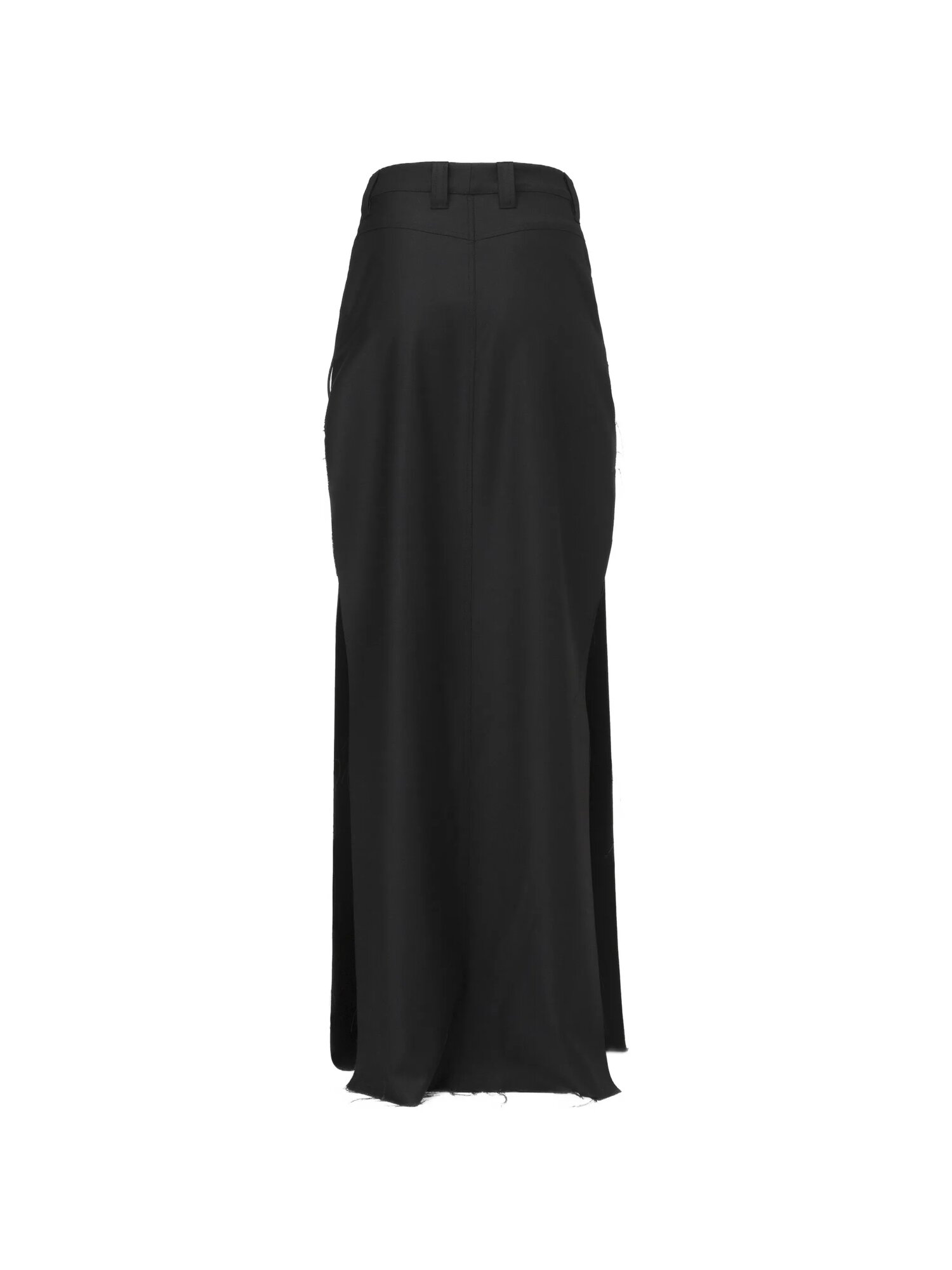 Юбка ALMAZ Raw-edge side-slit maxi skirt, размер 40 — фото 1