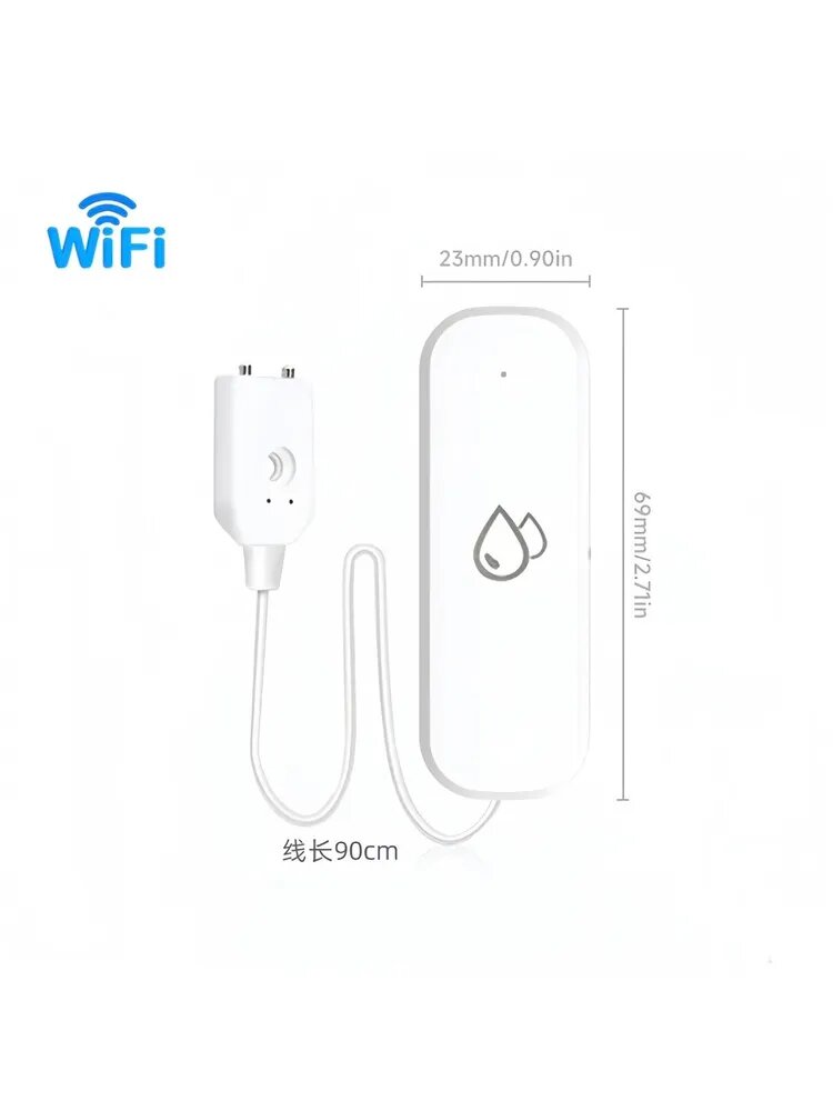 Tuya ZigBee датчик затопления датчик протечки воды сигнализация умный дом APP пульт дистанционного управления