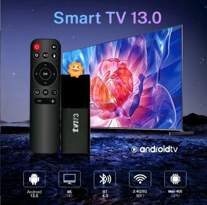 Новый Глобальная версия ТВ-приставка для телевизора TV Stick 4K 2nd GenAAA