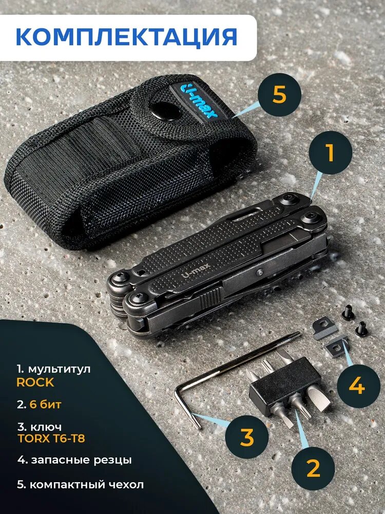 Мультитул тактический U-max — фото 1