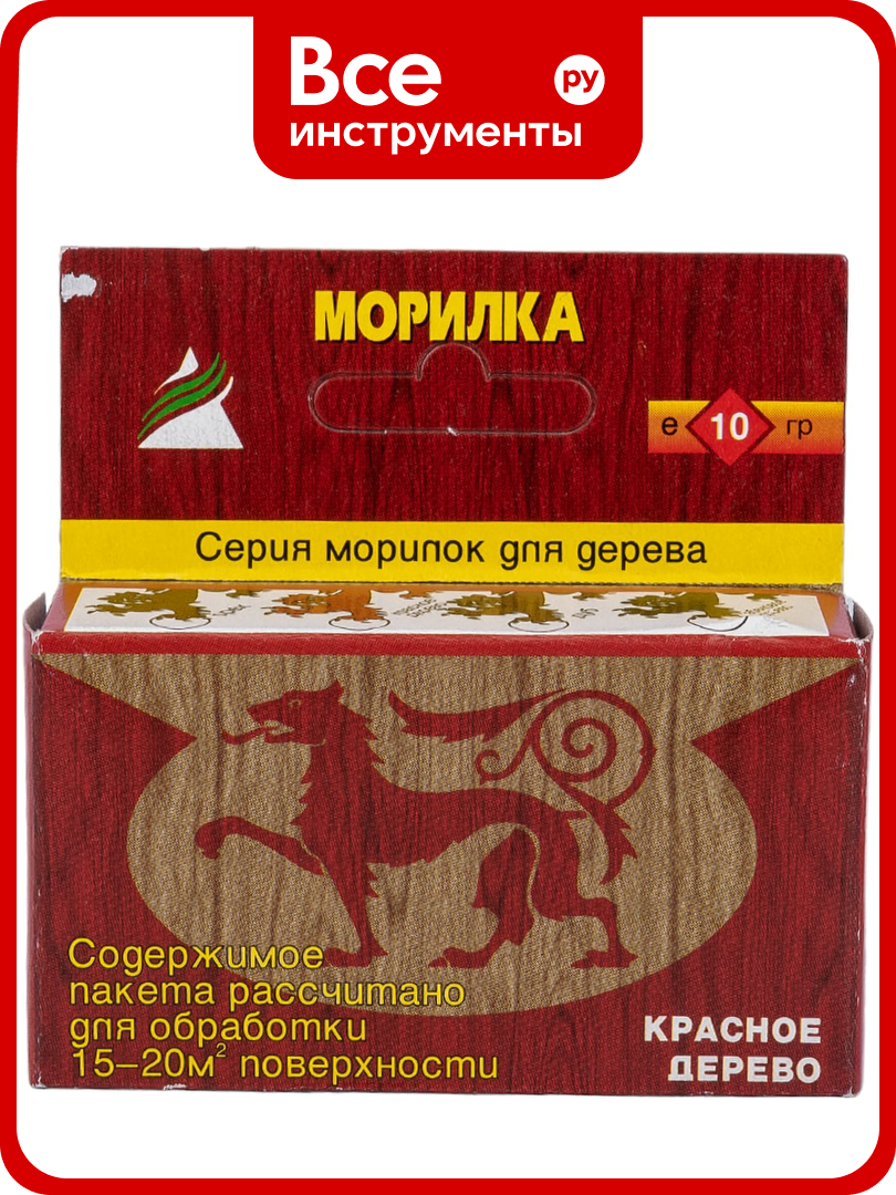 Морилка для дерева Анлес 10 г кр. дерево 70629
