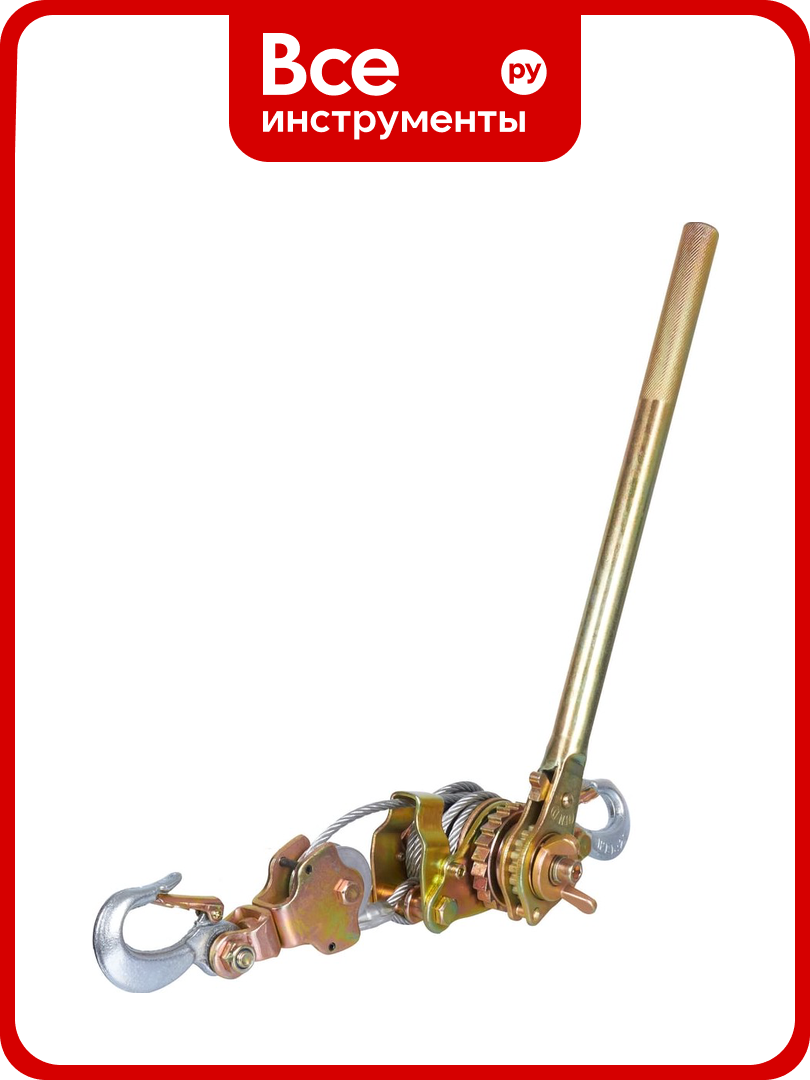 Ручная рычажная лебедка с канатом и протяжкой DK-2000 EURO-LIFT 00-00000411