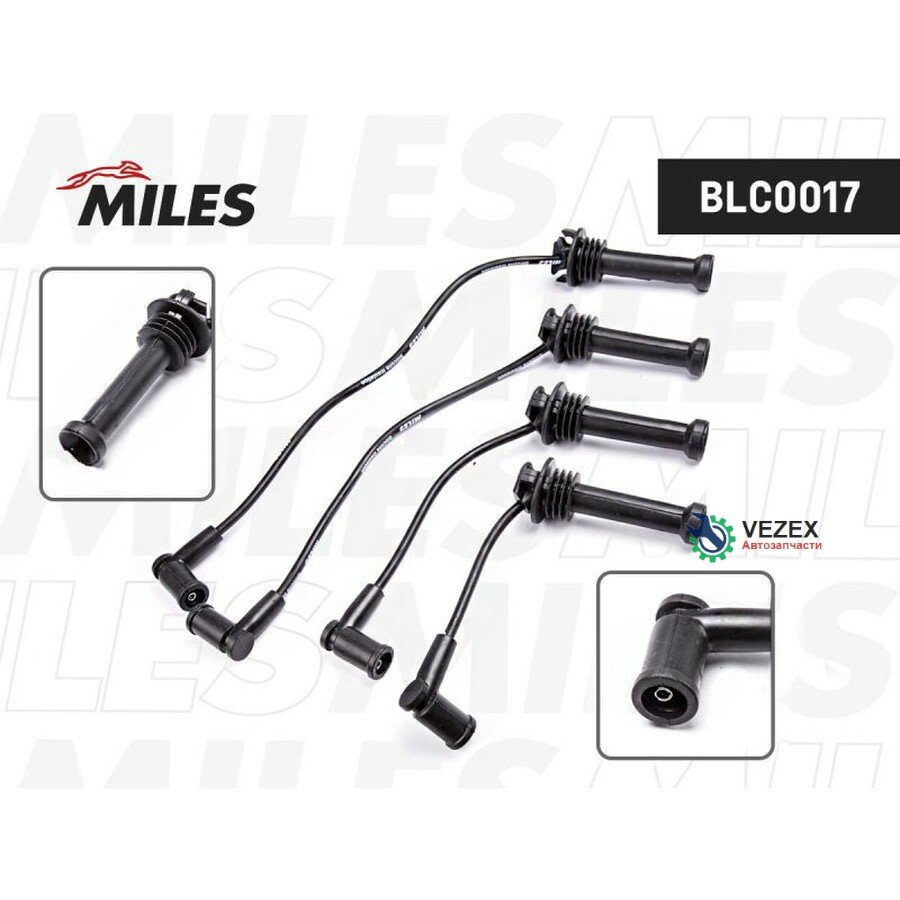 MILES BLC0017 Провода зажигания высоковольтные FORD FOCUS 1.4/1.6 16V BLC0017