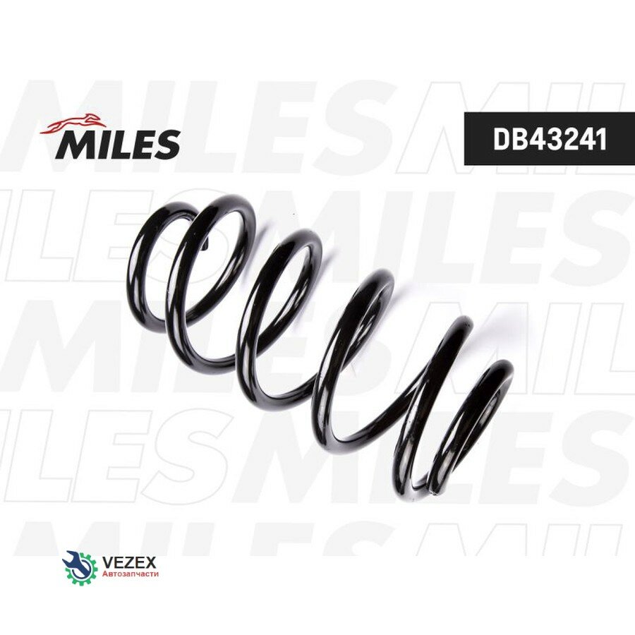 MILES DB43241 Пружина задней подвески LADA LARGUS (KYB RG6455) DB43241 2шт