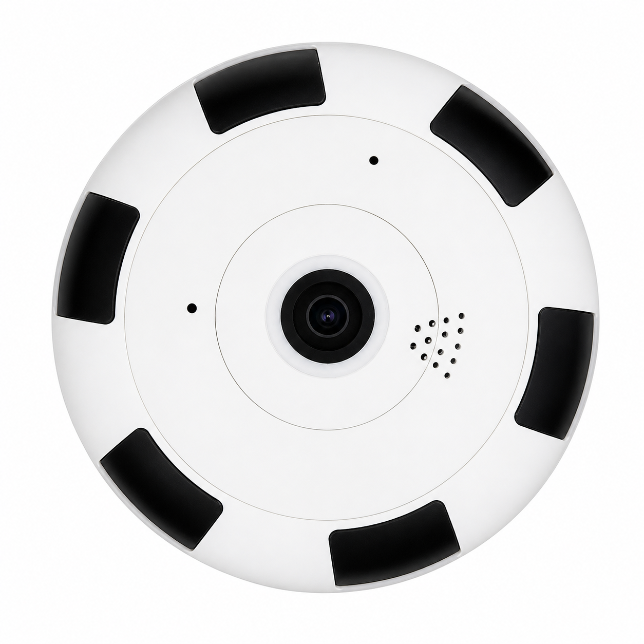 Камера Орбита V-380, Wi-Fi, панорамная, HD, 1280х720, IP20, пластик, белая
