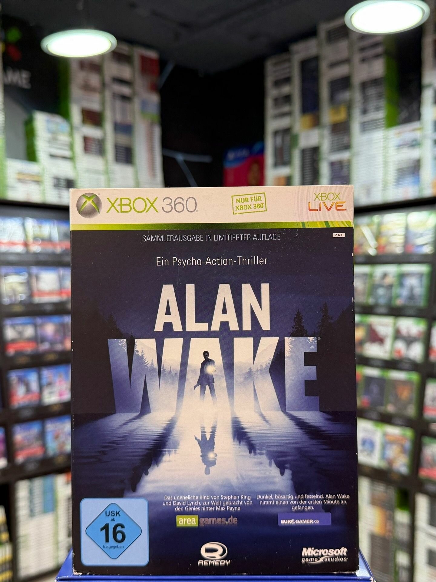 Игра Коллекционное издание Alan Wake (Xbox 360) (Box)