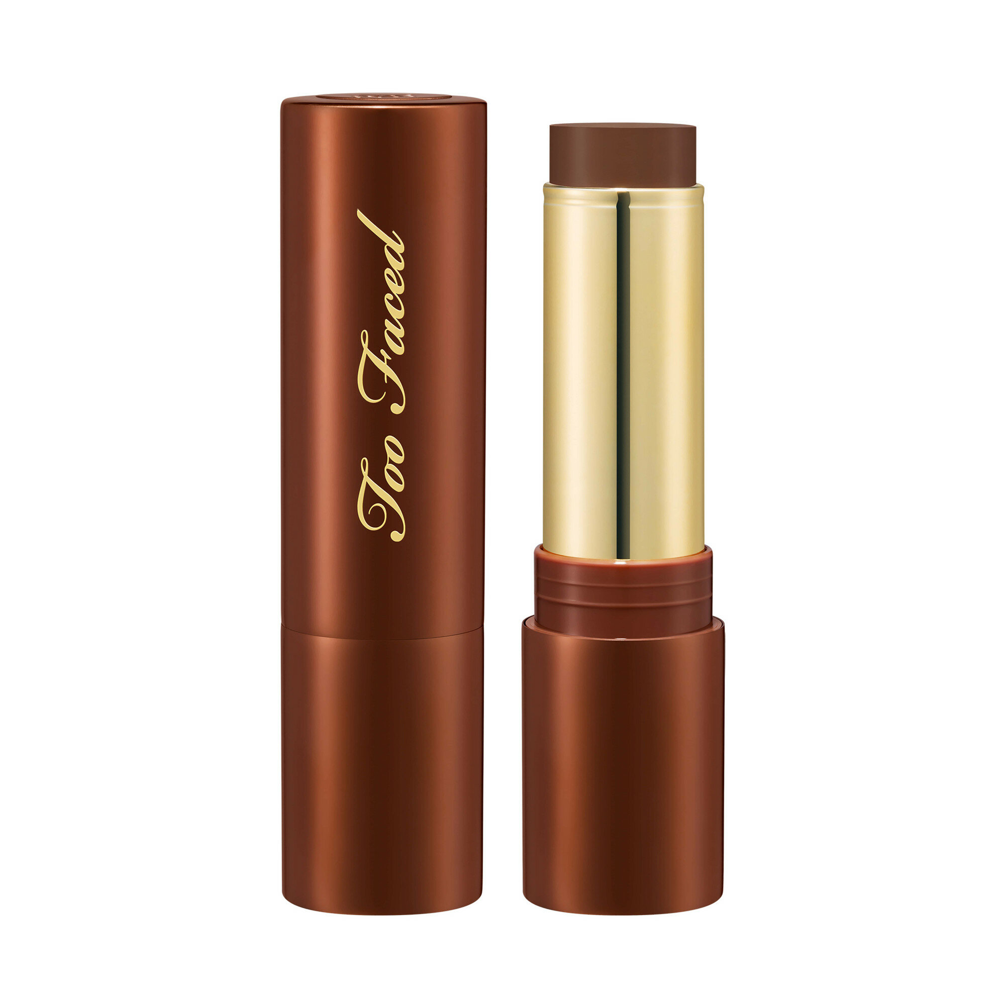 TOO FACED CHOCOLATE SOLEIL MELTING BRONZING & SCULPTING STICK Бронзирующий и скульптурирующий стик для лица Chocolate Lava