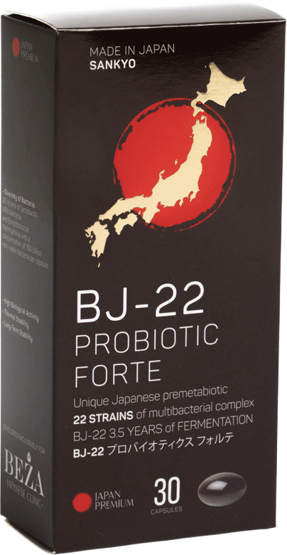 BJ-22 Пробиотик форте BJ-22, 30 капсул BJ-22 Probiotic Forte 30 425g