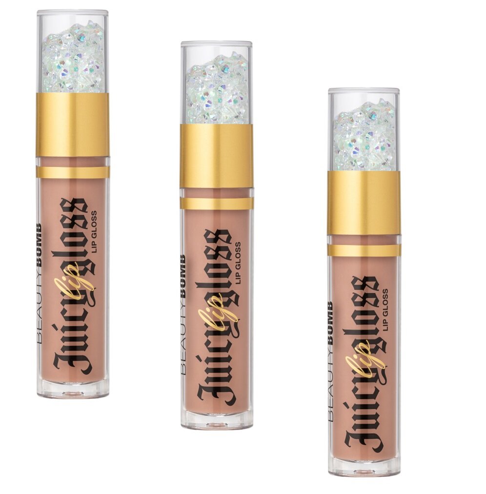 Блеск для губ Beauty Bomb Lip gloss «Juicy» тон 10 3шт