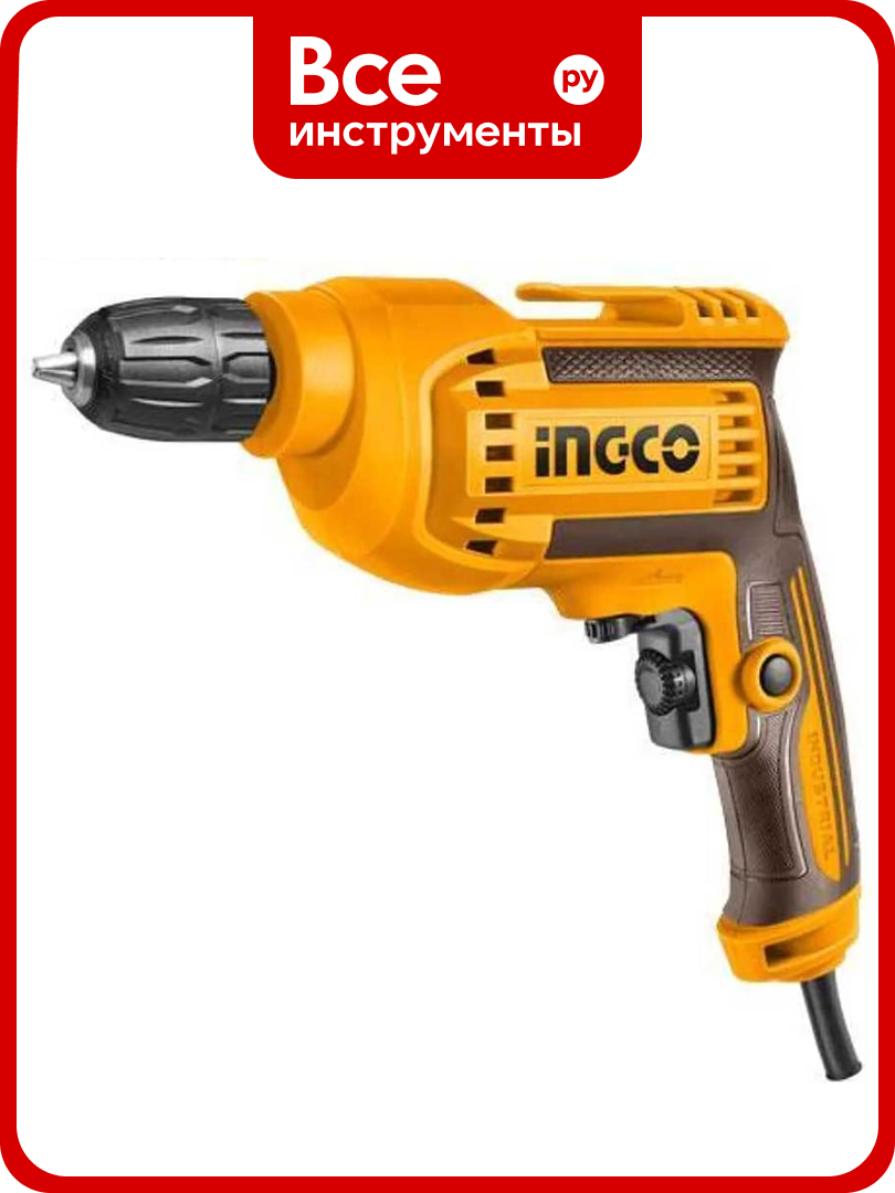 Электрическая дрель INGCO INDUSTRIAL 550Вт (5) ED550382