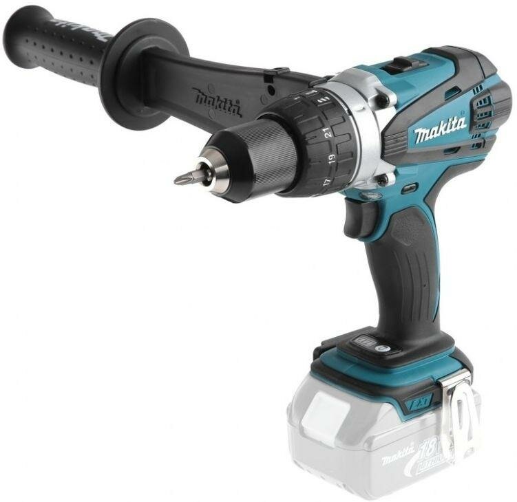 Дрель-шуруповерт Makita DDF458Z аккум. патрон: быстрозажимной