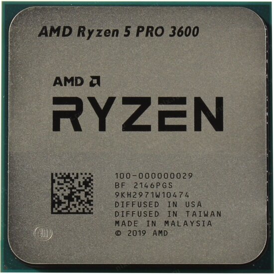 Процессор Amd Ryzen 5 PRO 3600 AM4 OEM (100-000000029)