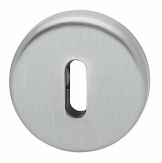 Накладка под ключ буратино на круглом основании COLOMBO CD1063G-CM матовый хром