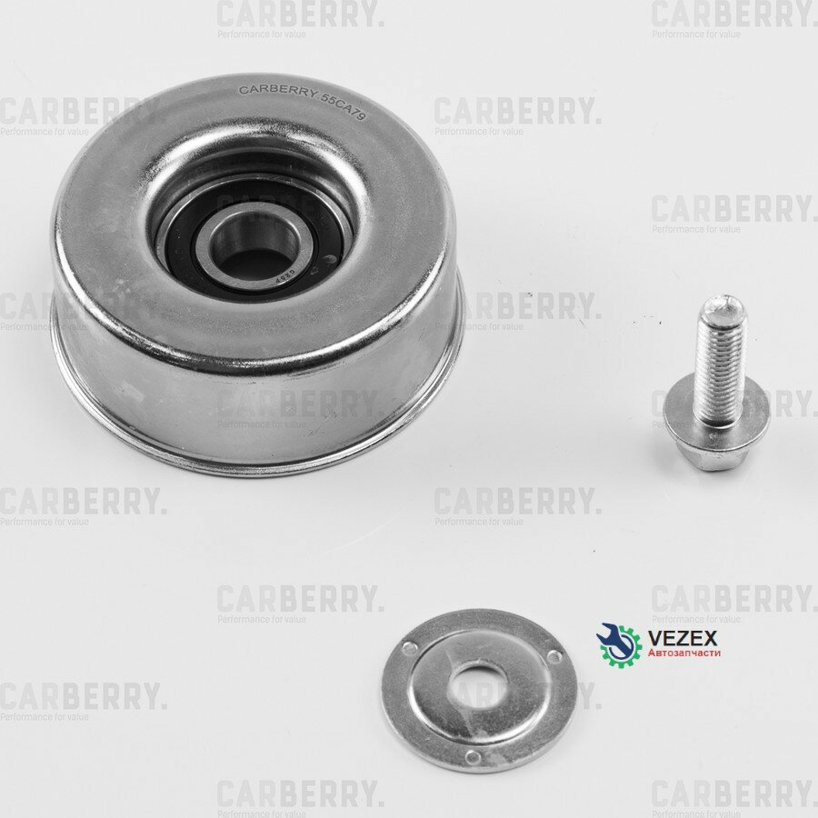 CARBERRY 55CA79 Ролик поликлинового ремня натяжной