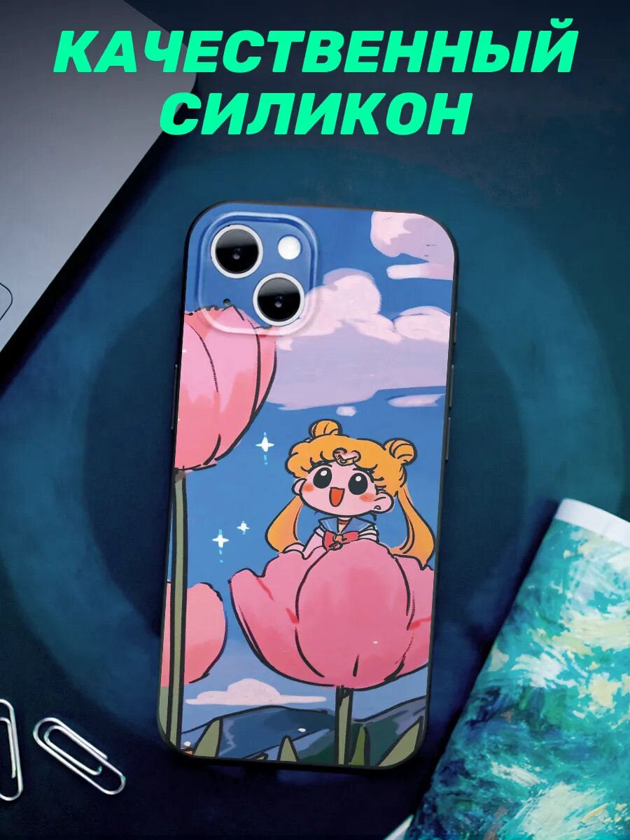 Чехол на iphone 15 Сейлор Мун — фото 1