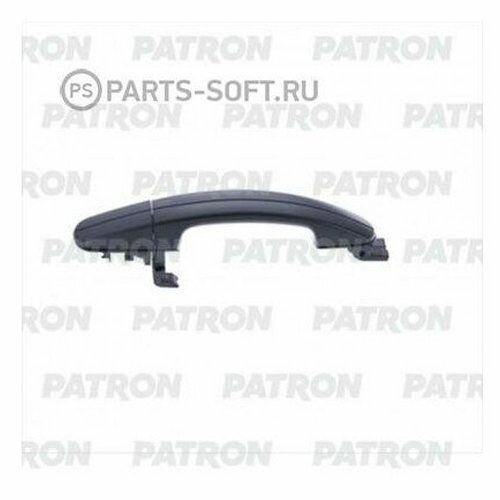 Ручка двери наружн передн прав Ford Transit Connect 14-C (текстурн черн) Patron P200158R